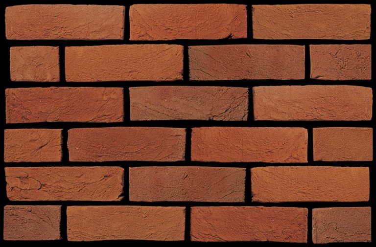 Swanage Handmade Light Red Multi - 65mm Bricks, Red Bricks - Wilmarsh Brick